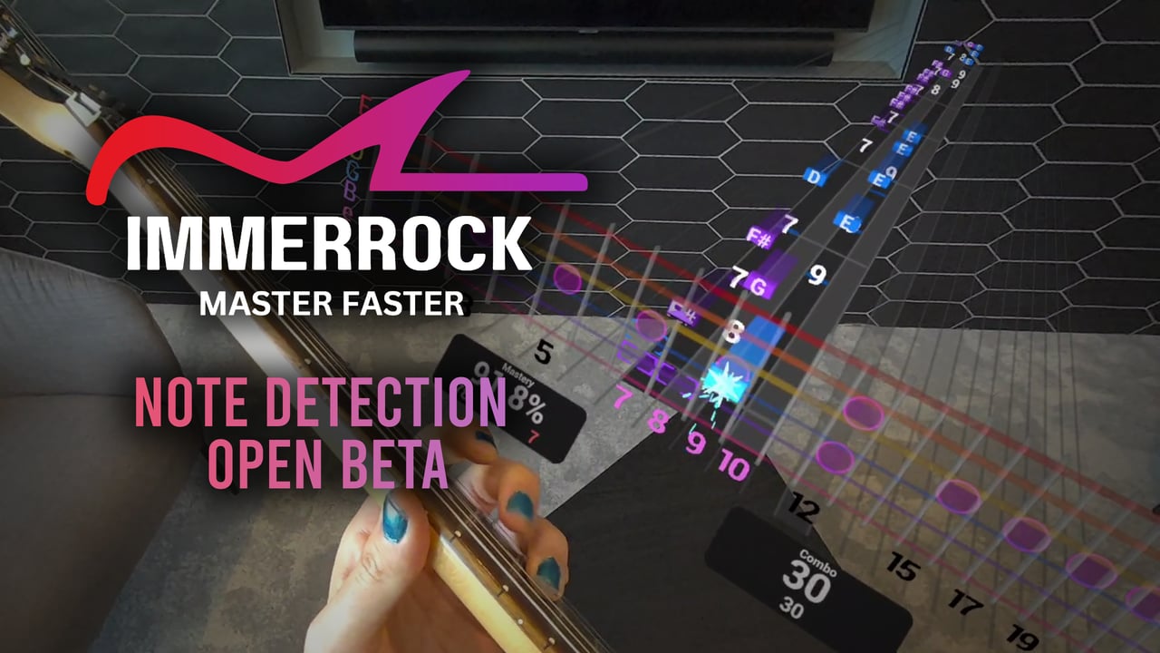 IMMERROCK - Note Detection Open Beta is Here!